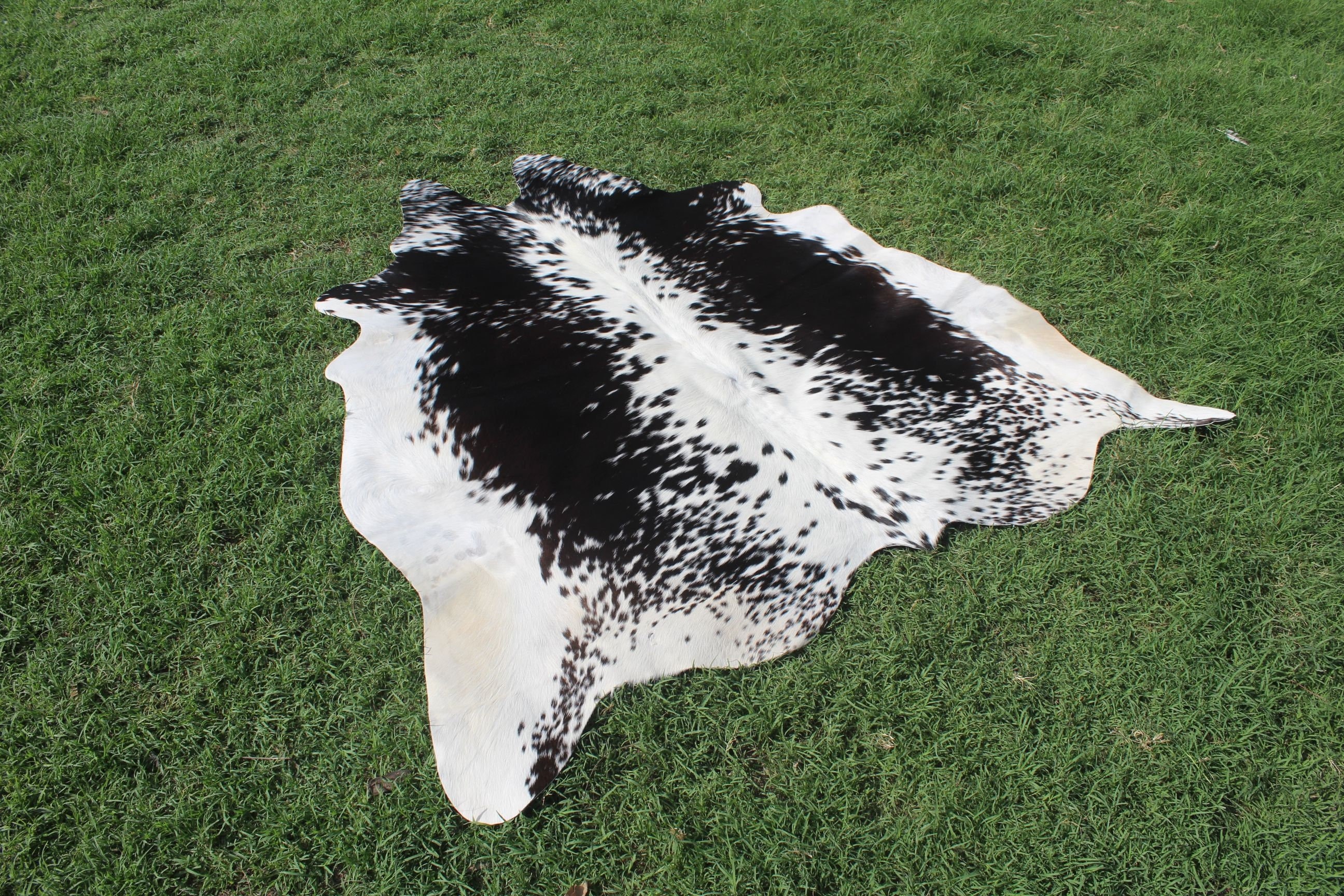 Cowhide Rug Brazilian Cow Hide Rug Black and White Cow Skin Rug Area ...