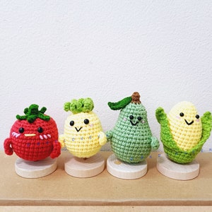 PATTERN: Emotional Support Corn, Positive Pineapple, Big Fan Tomato ...
