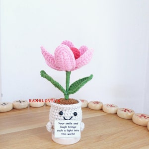 Emotional Support Sunflower, Tulip, Rose and Heart in the Pot With ...