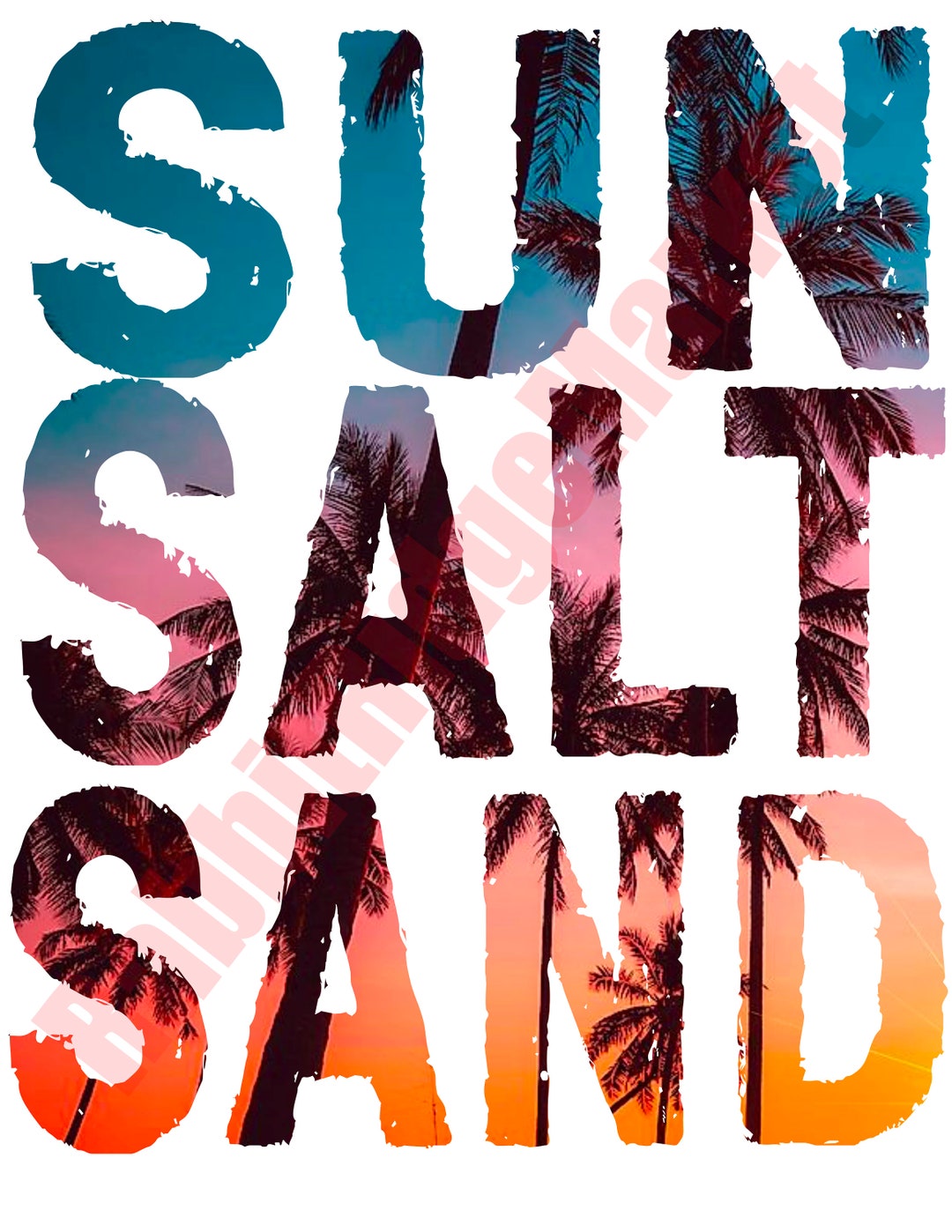 Sun Salt Sand Png Beach Png Vintage Beach Png Retro Beach Popular Png ...
