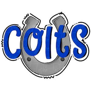 Colts | PNG File | Sublimation Design for Digital Download and ...