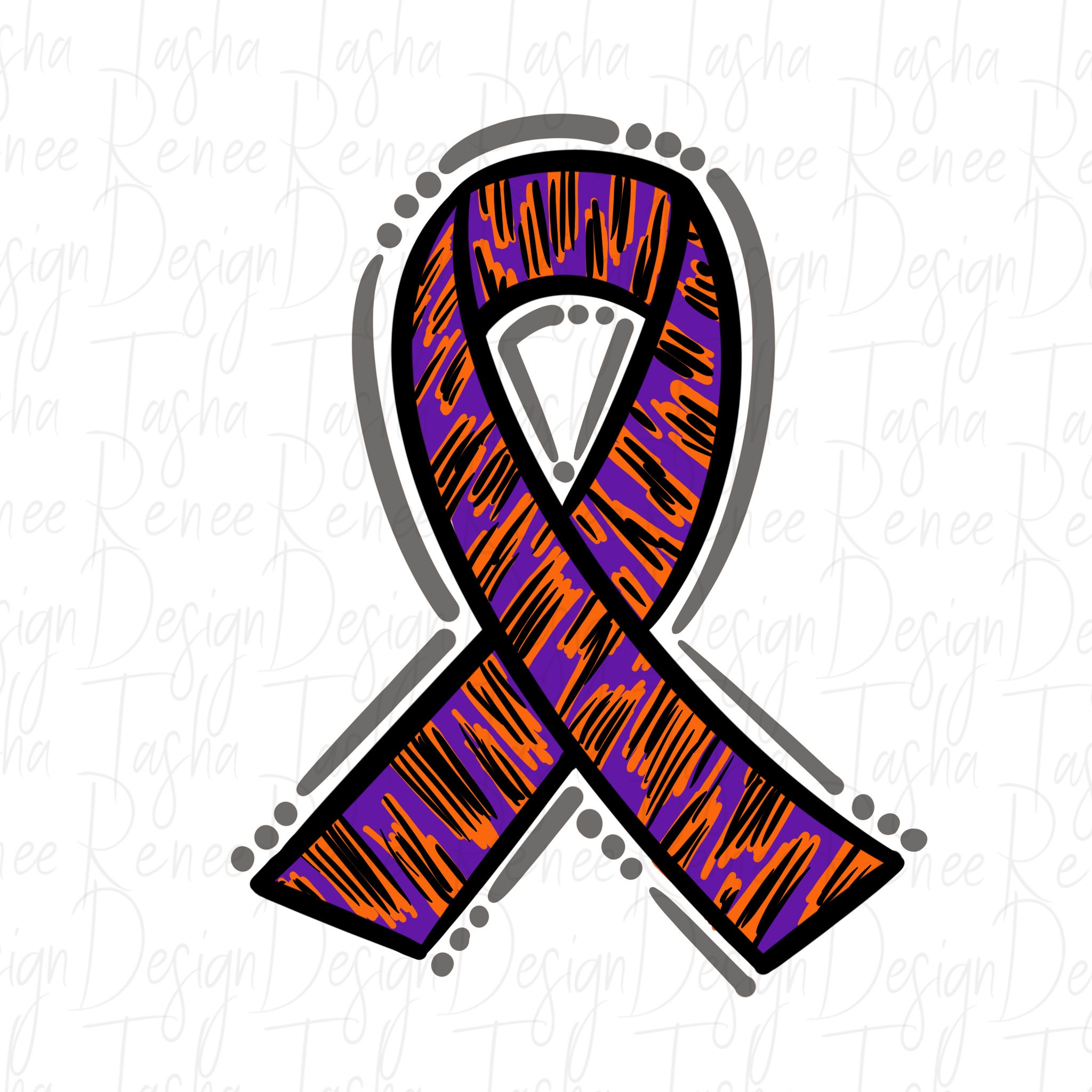 Rare Disease Awareness Ribbons | 2 PNG Files | Sublimation Design for ...