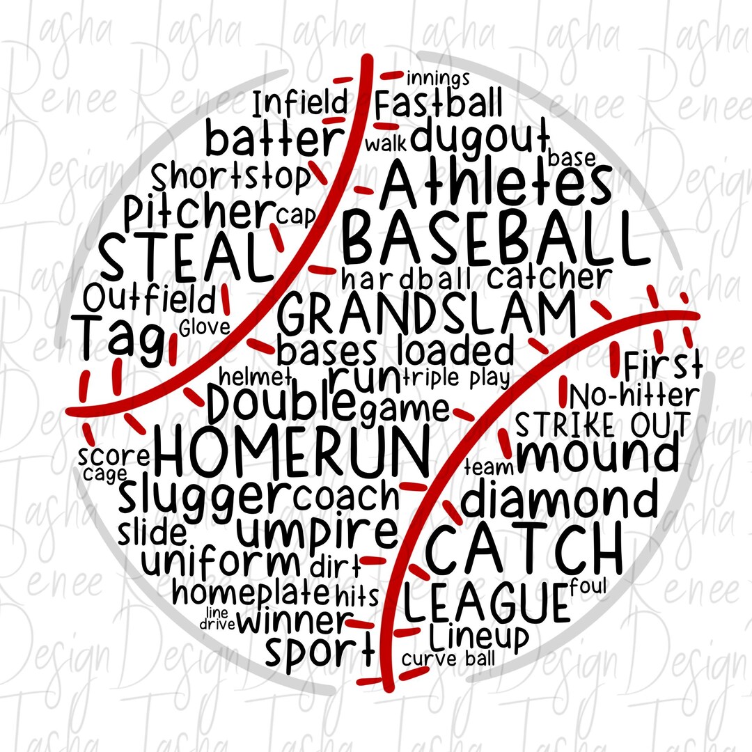 Baseball Word Theme | Bookworm | PNG File | Sublimation Design for ...