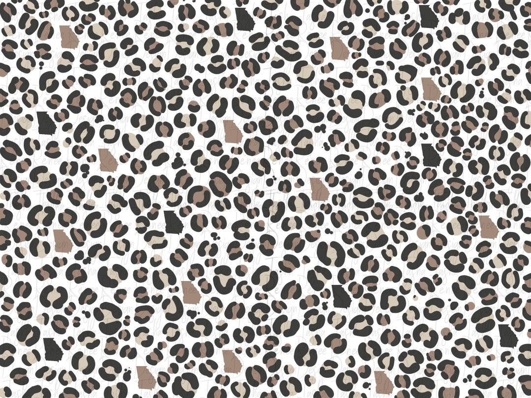 Georgia Cheetah Leopard Print PNG Files | Ohio Sublimation Design ...