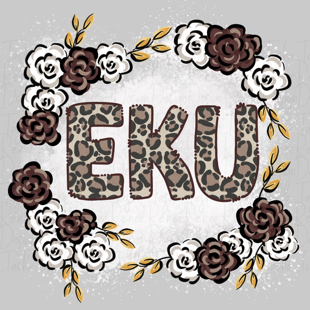 EKU Cheetah Print Design: Sublimation PNG (digital Download) - Etsy
