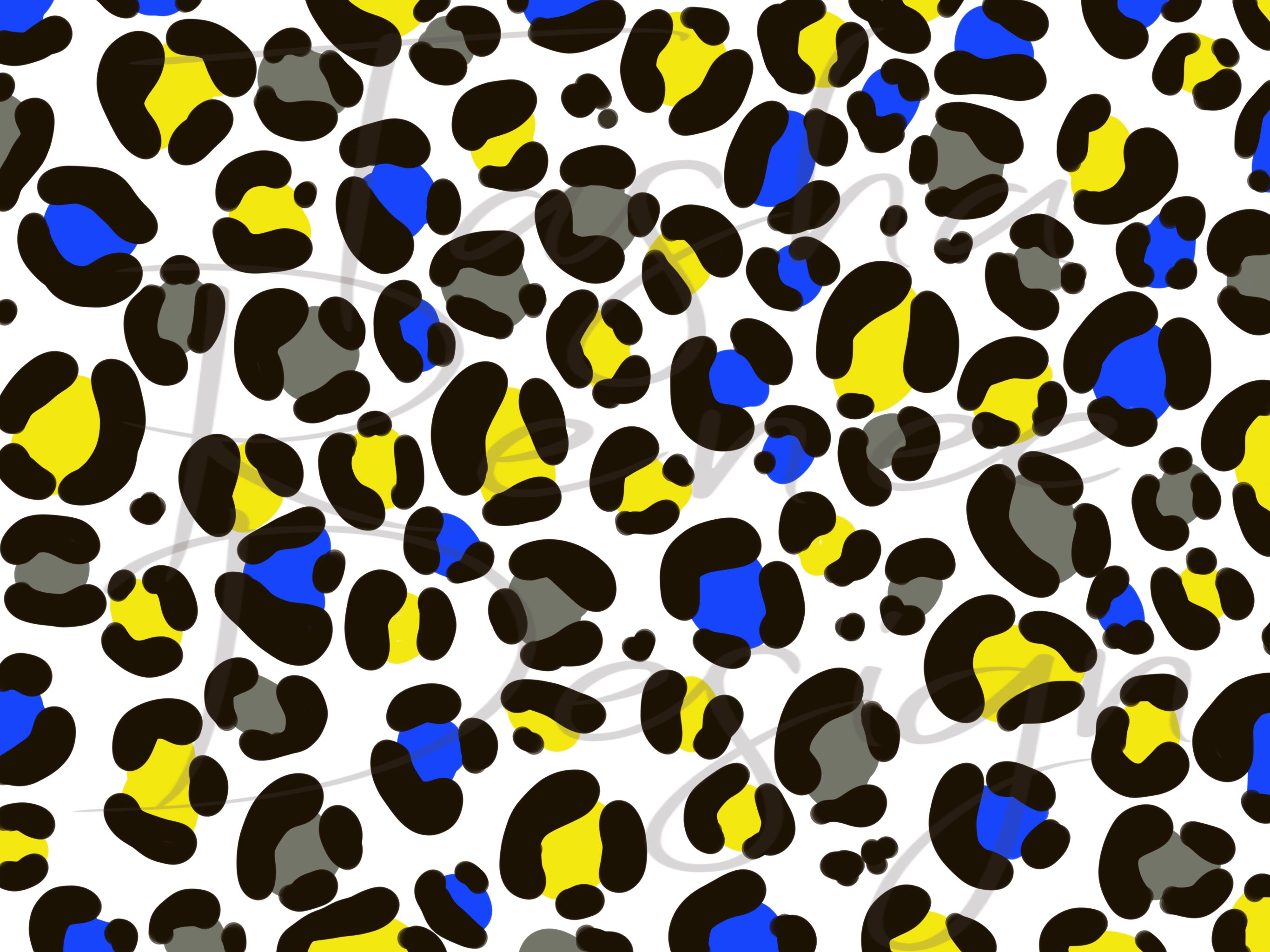 Cheetah Leopard Print PNG File Sublimation Design for Digital Download ...