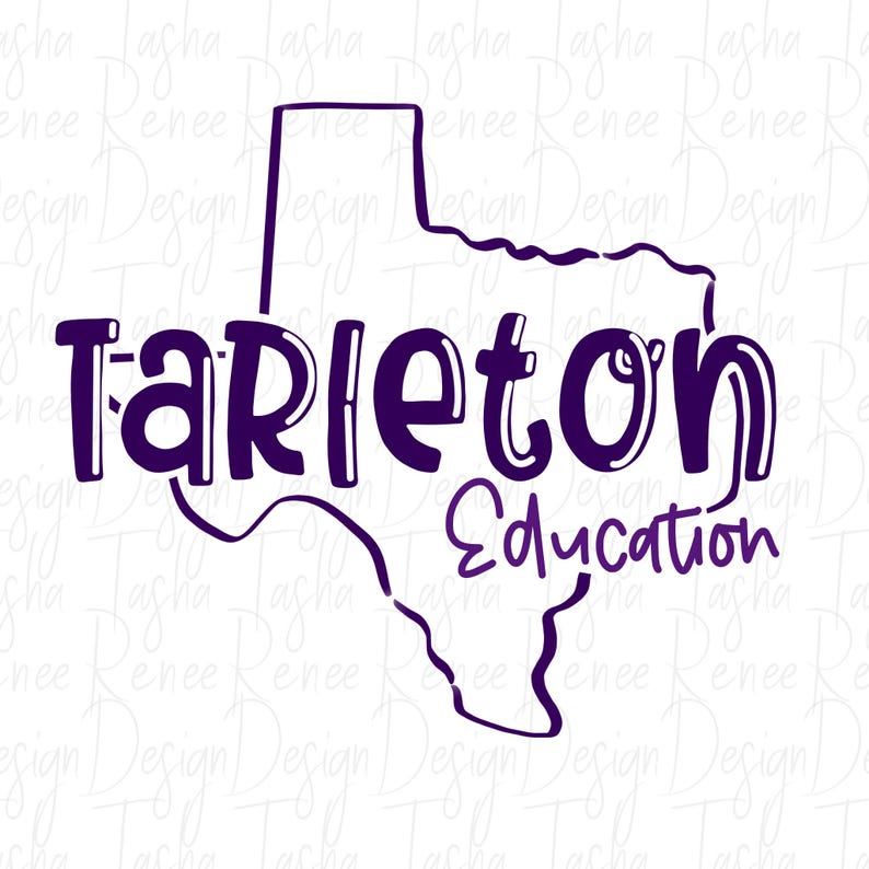 Tarleton State University PNG: Hand-drawn College Spirit Graphic (digital Download - Etsy