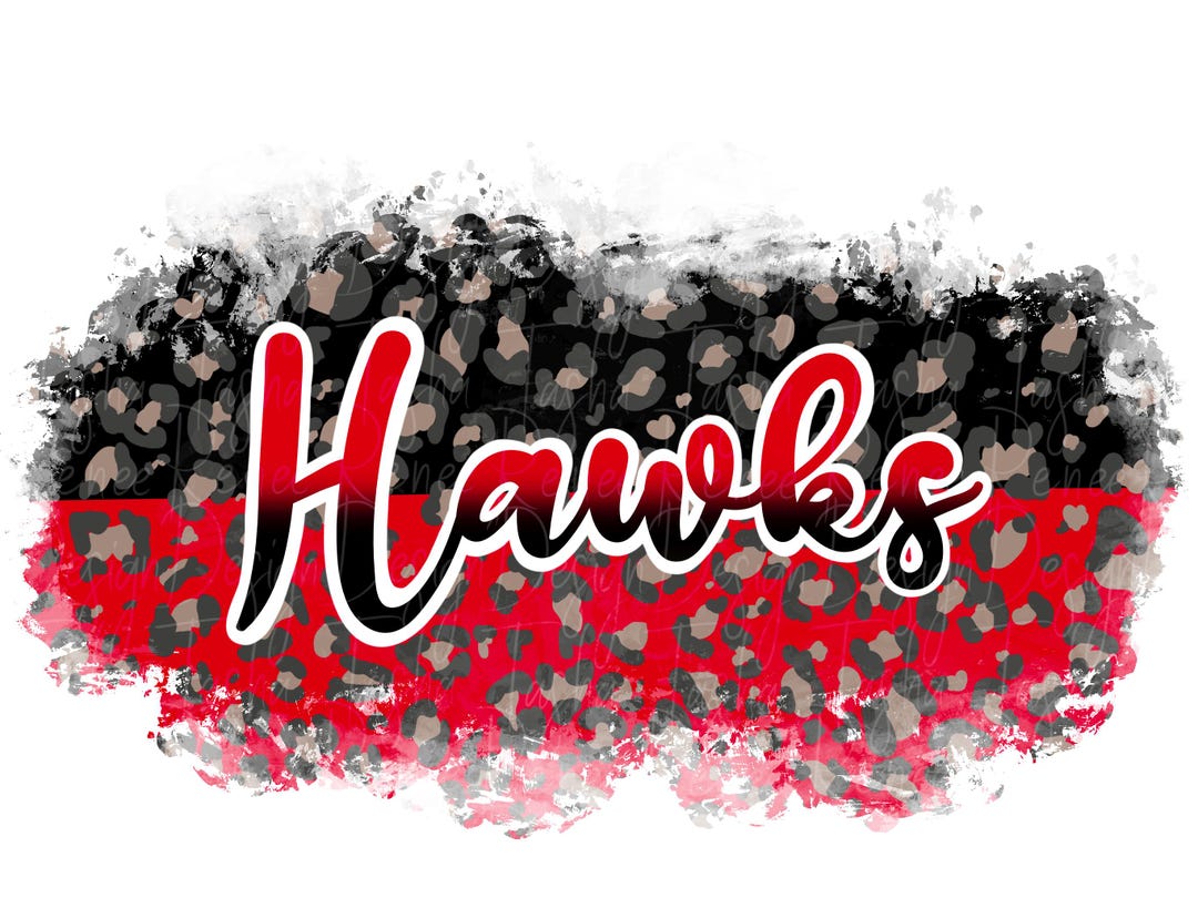 Hawks Leopard Print PNG File: Sublimation Design (digital Download) - Etsy