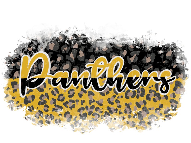 Panthers PNG File | School Mascot Sublimation Design | Digital Download ...