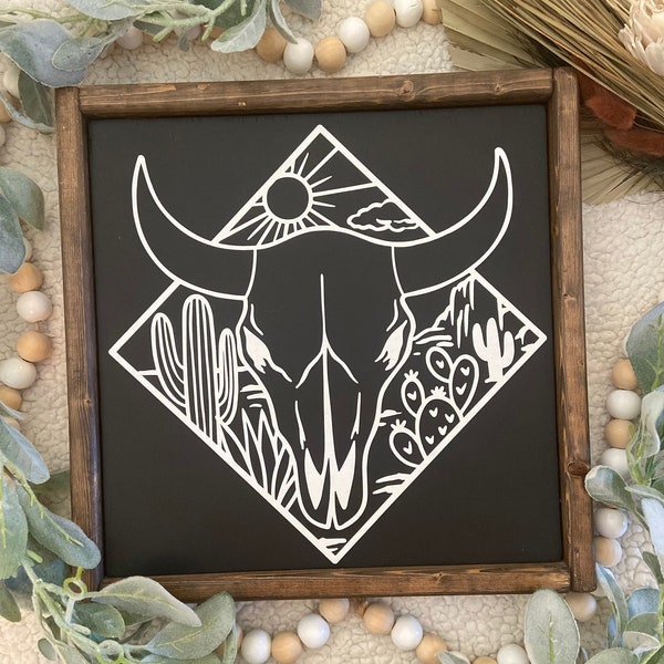 Metal Desert Scene Wall Art - Etsy