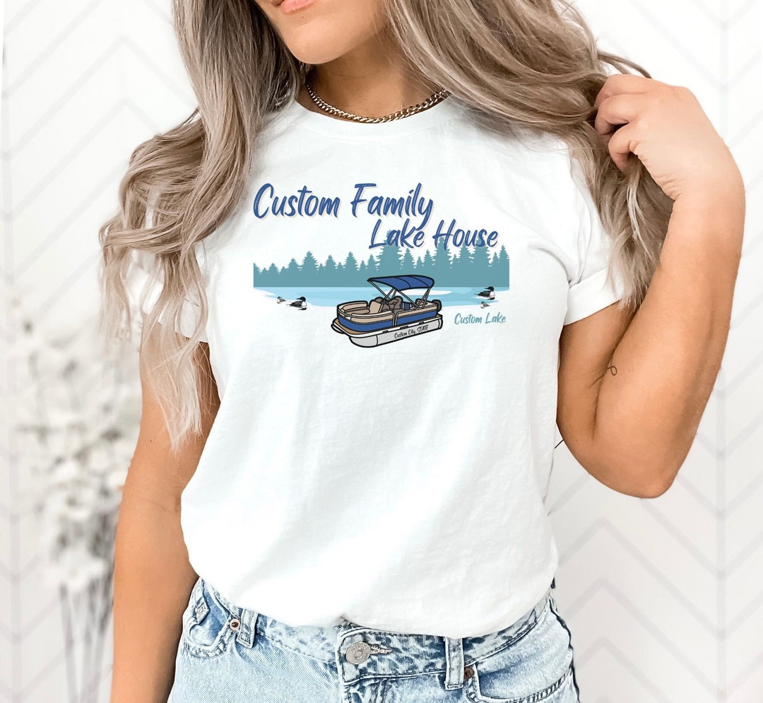 Personalized Family Lake House Shirt, Custom Lake House Shirt, Group ...