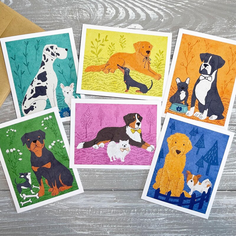 Dog Thank You Note - Etsy