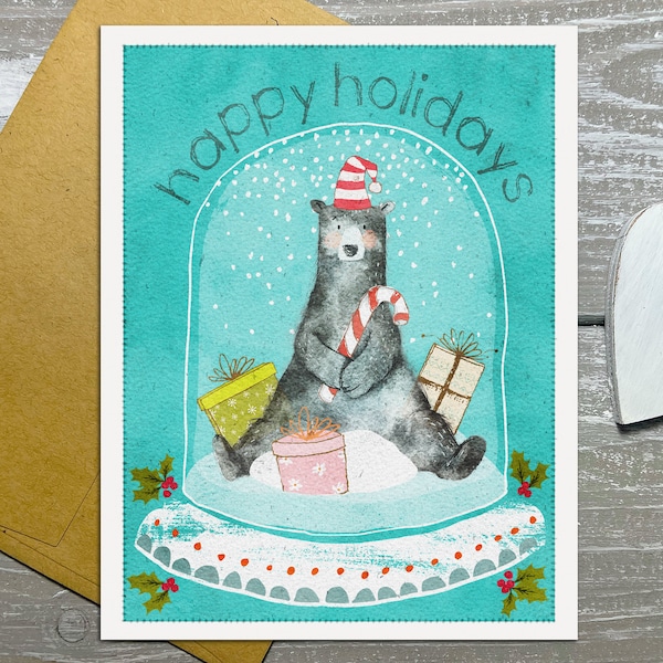 Rustic Holiday Cards - Etsy