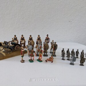 Lot of Roman Toy Soldier Figures 2 Timpo More - Etsy