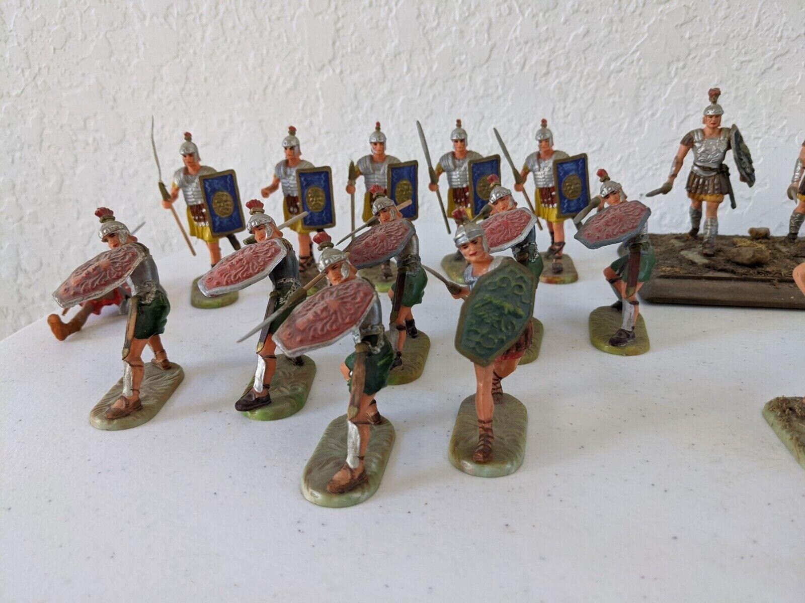 31x Elastolin Roman Figures Original - Etsy