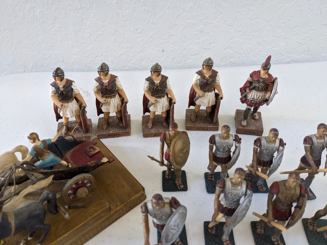 Lot of Roman Toy Soldier Figures 2 Timpo More - Etsy