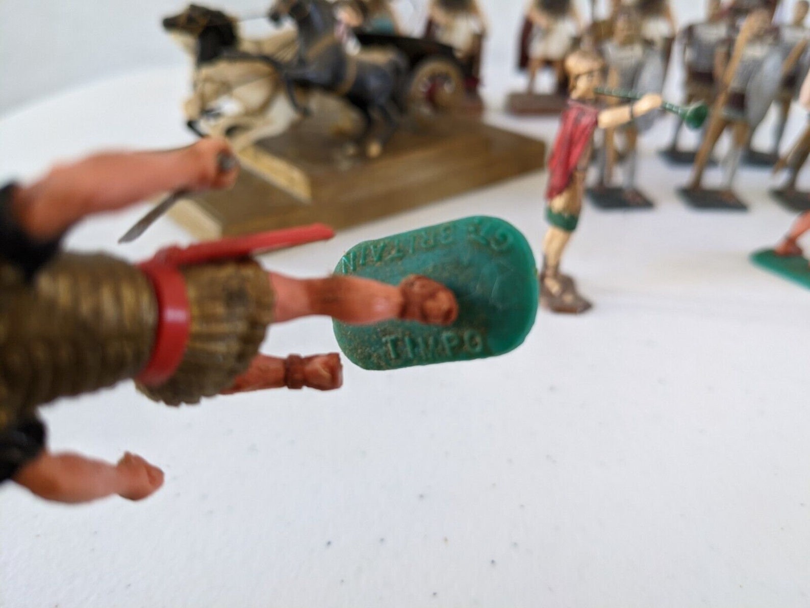 Lot of Roman Toy Soldier Figures 2 Timpo More - Etsy