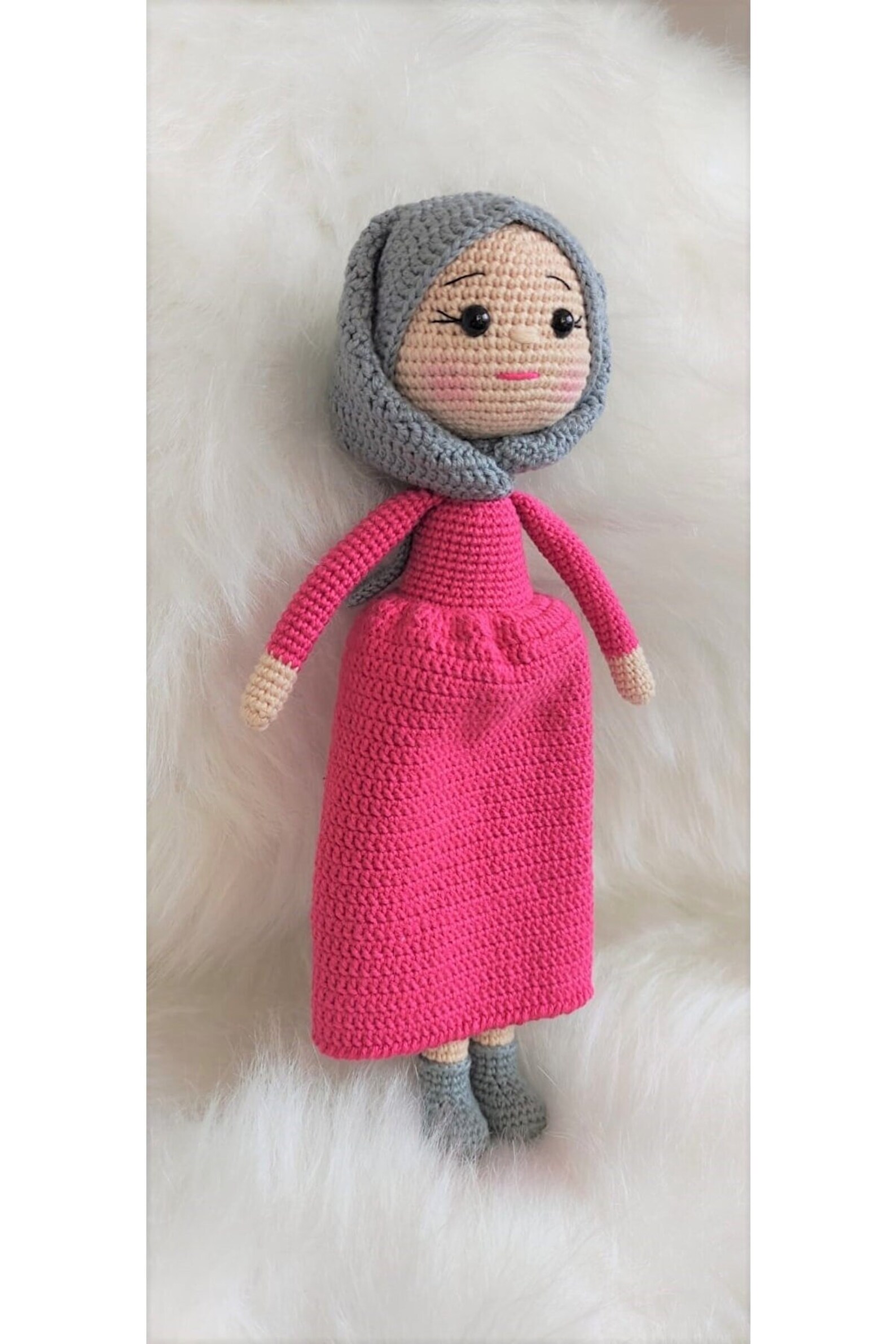 Crochet Hijab Doll Amigurumi Muslim Doll Doll in Hijab - Etsy