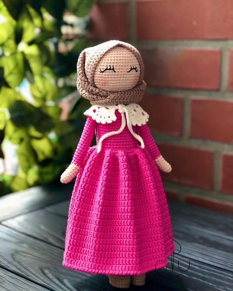 Crochet Hijab Doll Amigurumi Muslim Doll Ramadan Gift - Etsy