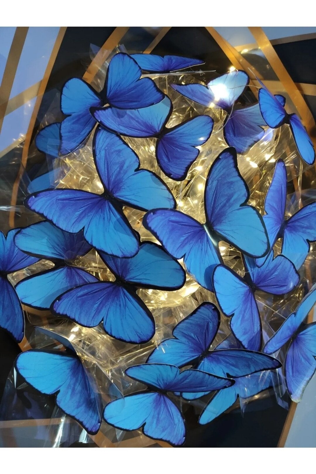 Led Lighted Butterfly Bouquet, Forever Flowers, Butterfly Led Bouquet ...