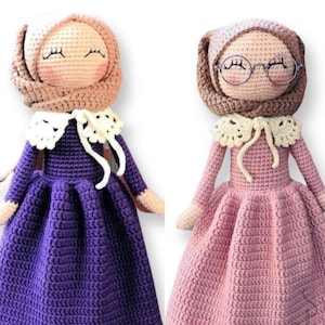 Crochet Hijab Doll, Amigurumi Muslim Doll, Ramadan Gift, Muslim Gift ...