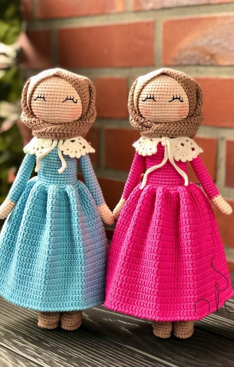 Crochet Hijab Doll Amigurumi Muslim Doll Ramadan Gift - Etsy