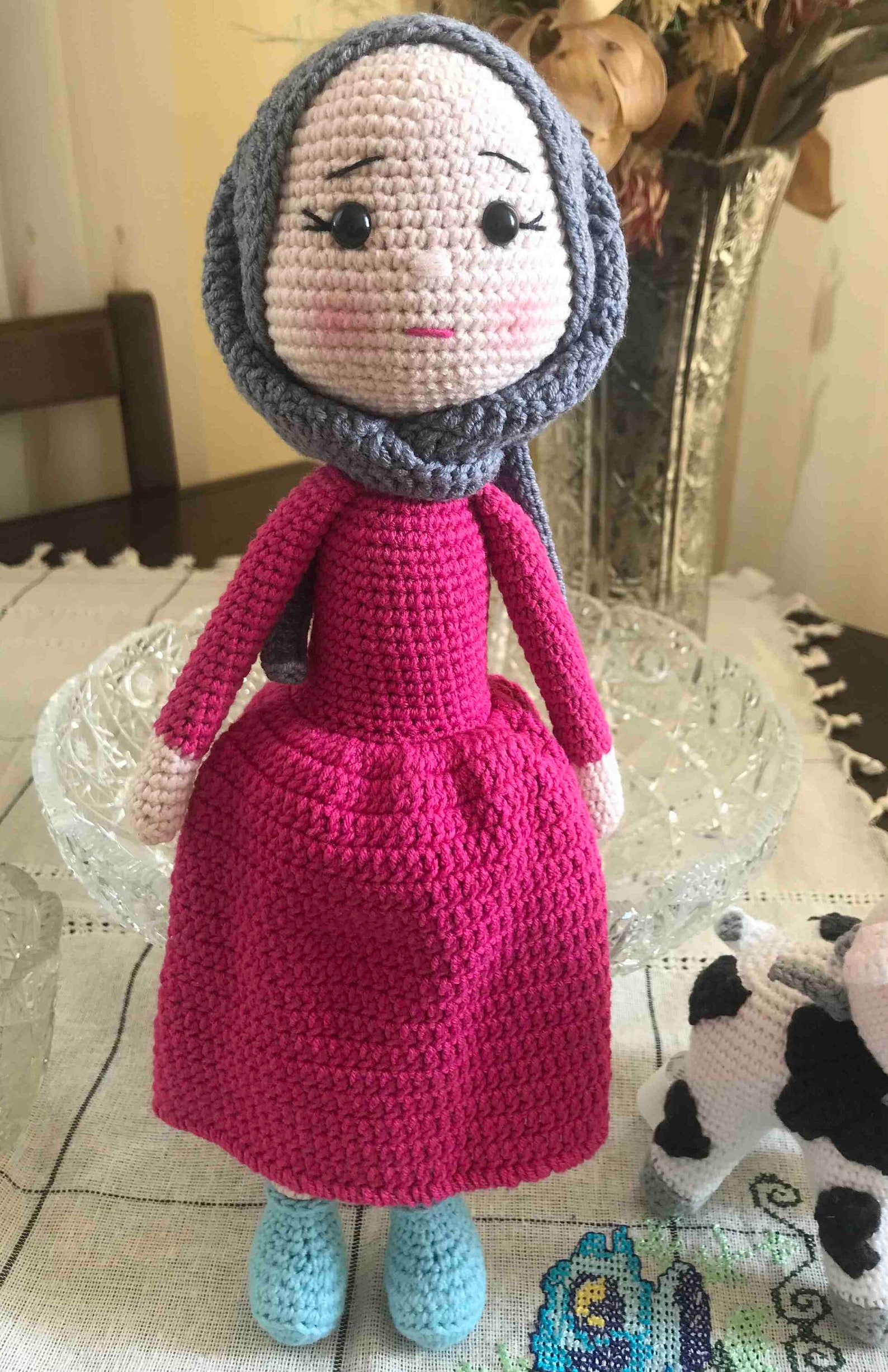 Crochet Hijab Doll Amigurumi Muslim Doll Doll in Hijab - Etsy
