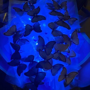 Led Lighted Butterfly Bouquet, Forever Flowers, Butterfly Led Bouquet ...