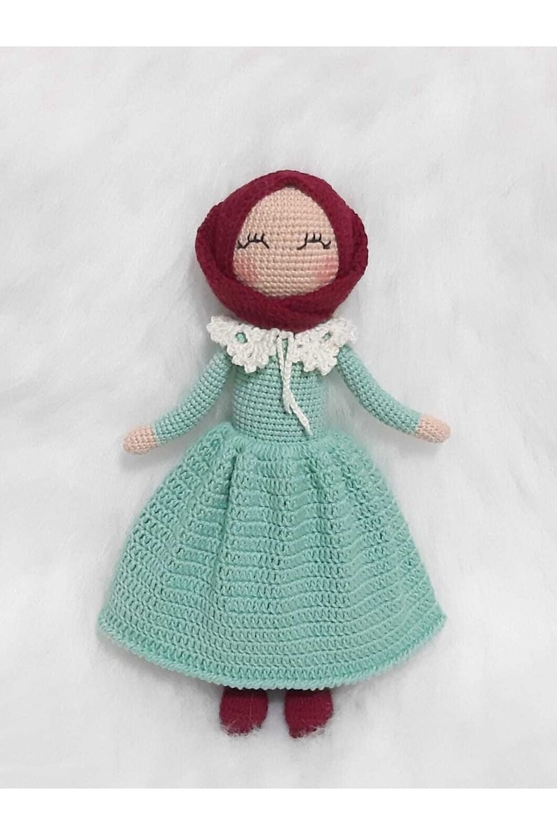Crochet Hijab Doll Amigurumi Muslim Doll Ramadan Gift - Etsy