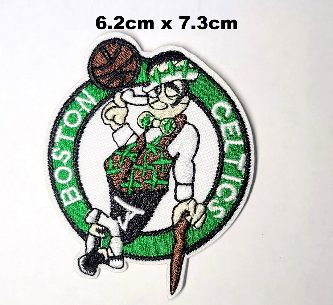 Boston Celtics NBA Team Embroidered Patch Self Adhesive Logo Stickers ...