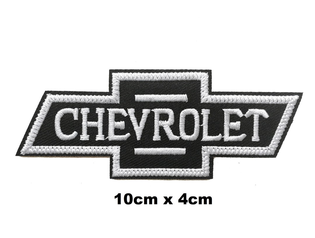 Chevrolet Embroidered Patch Self Adhesive Car Logo Stickers on Fabric ...