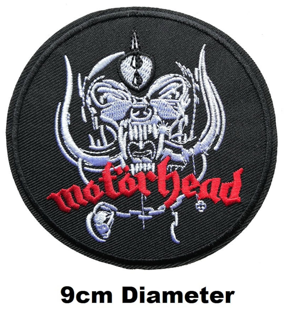 Motorhead Rock Band Embroidered Patch Self Adhesive Logo Stickers on ...