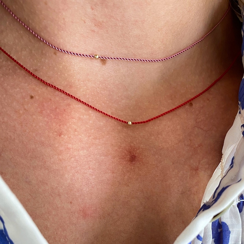 String Choker - Etsy