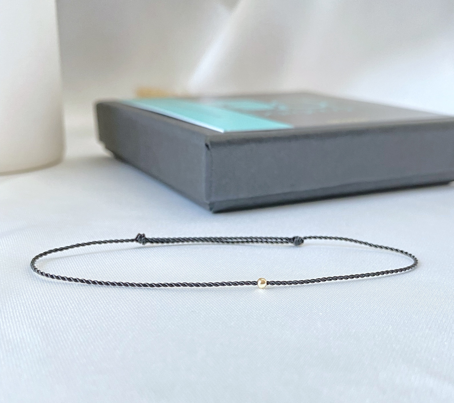 14k Gold Red String Bracelet Silk Cord Red String Bracelet | Etsy