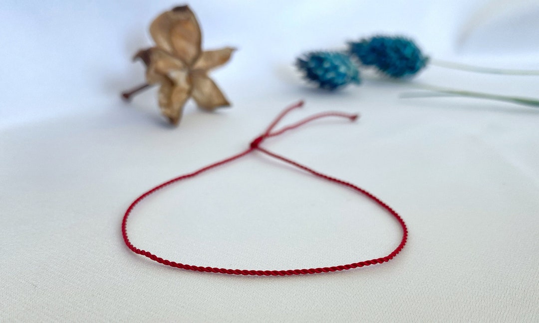 Red String of Fate - Evil Eye - Red Kabbalah - Friendship Bracelets - Etsy