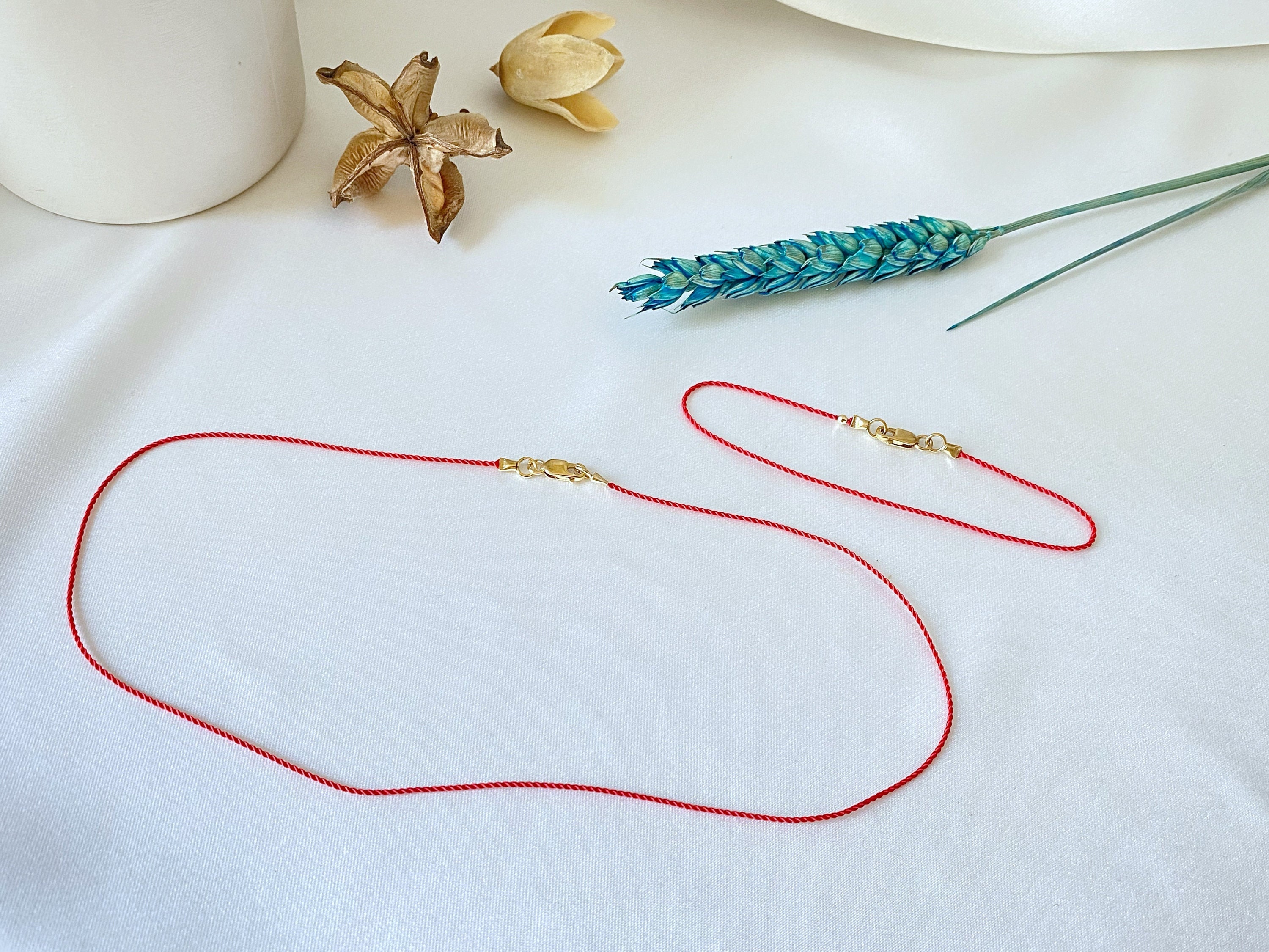 Red Kabbalah Bracelet String of Fate for Man for Woman Gift - Etsy