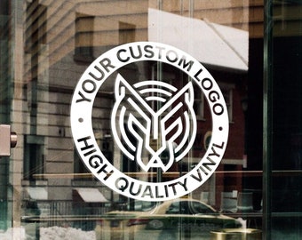 Custom Etched Glass Vinyl Decal | Custom Decal | Window Decal ...