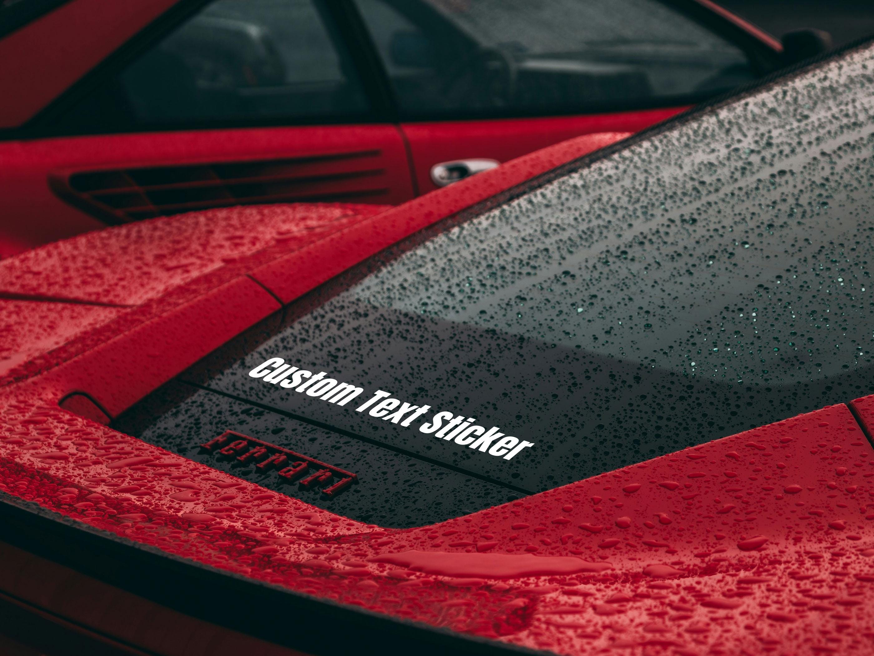 Custom Vinyl Decal | Custom Logo Decals | Personalized Vinyl Sticker ...