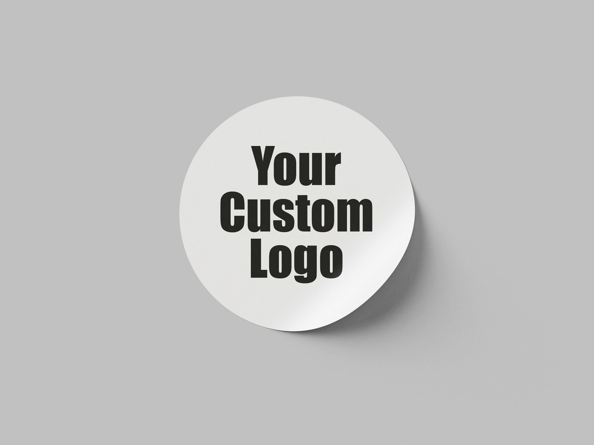 2 Inch Round Labels | Personalized 2 Inch Stickers | Custom Business Stickers | 2x2 Stickers ...