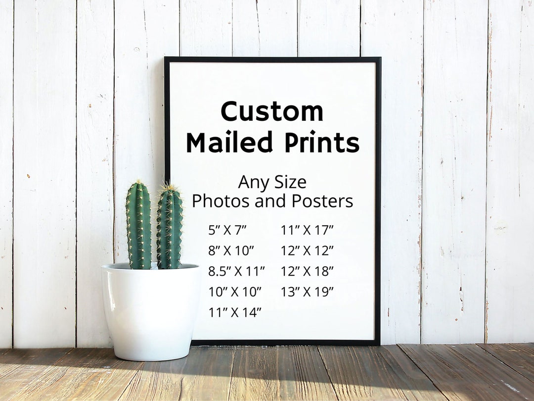 Custom Printing Service | Photo and Poster Prints | Print on Demand ...