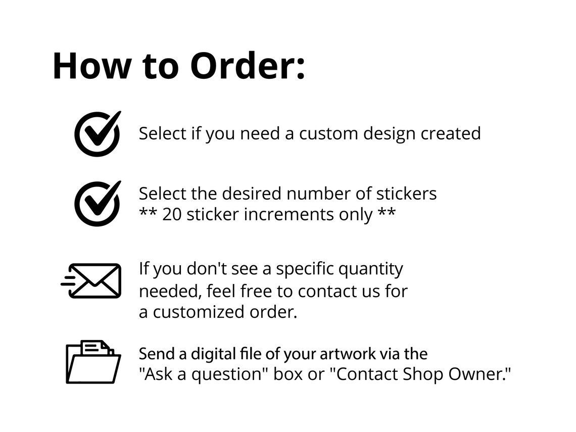 2 Inch Round Labels | Personalized 2 Inch Stickers | Custom Business ...