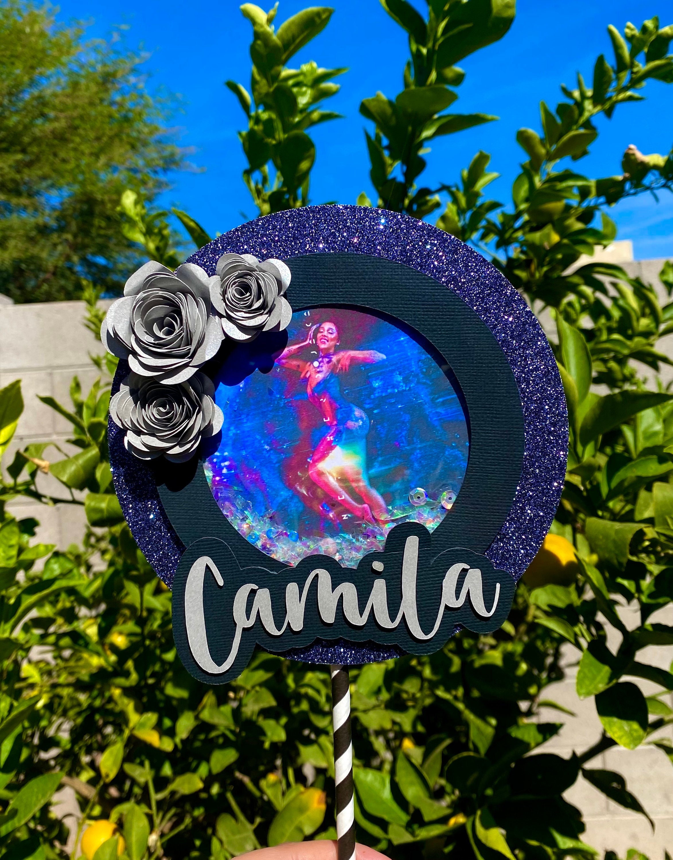 Doja Cat Cake Topper Doja Cat Decor Glitter Cake Topper | Etsy