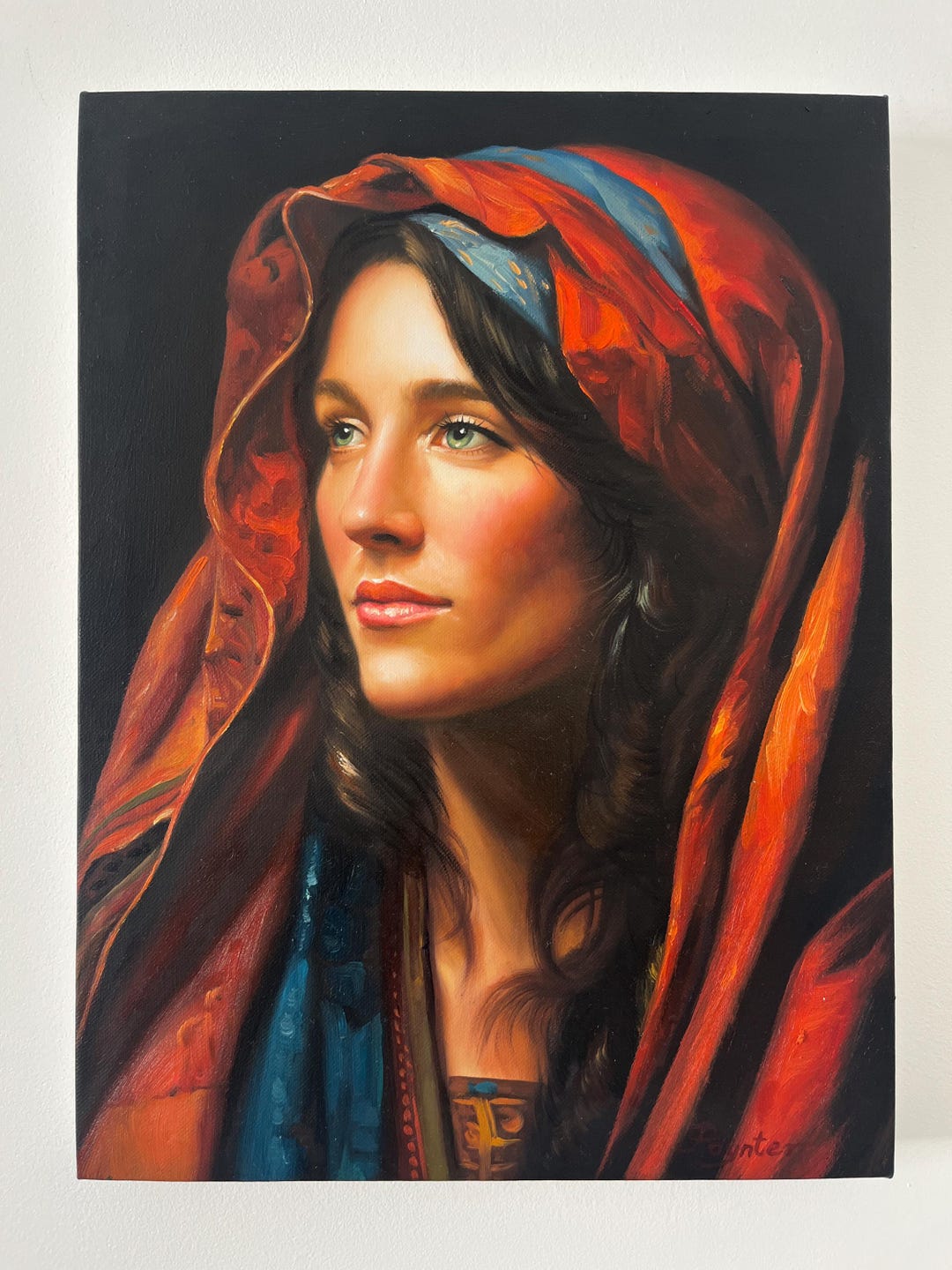 Leon Poynter - Original Oil Painting on Linen Canvas, 30 X 40 Cm - Etsy UK