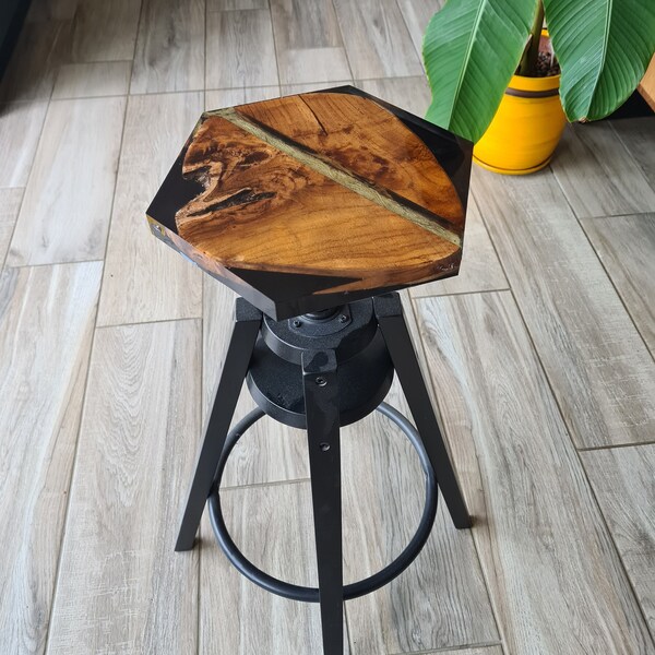 Epoxy Resin Bar Stools - Etsy