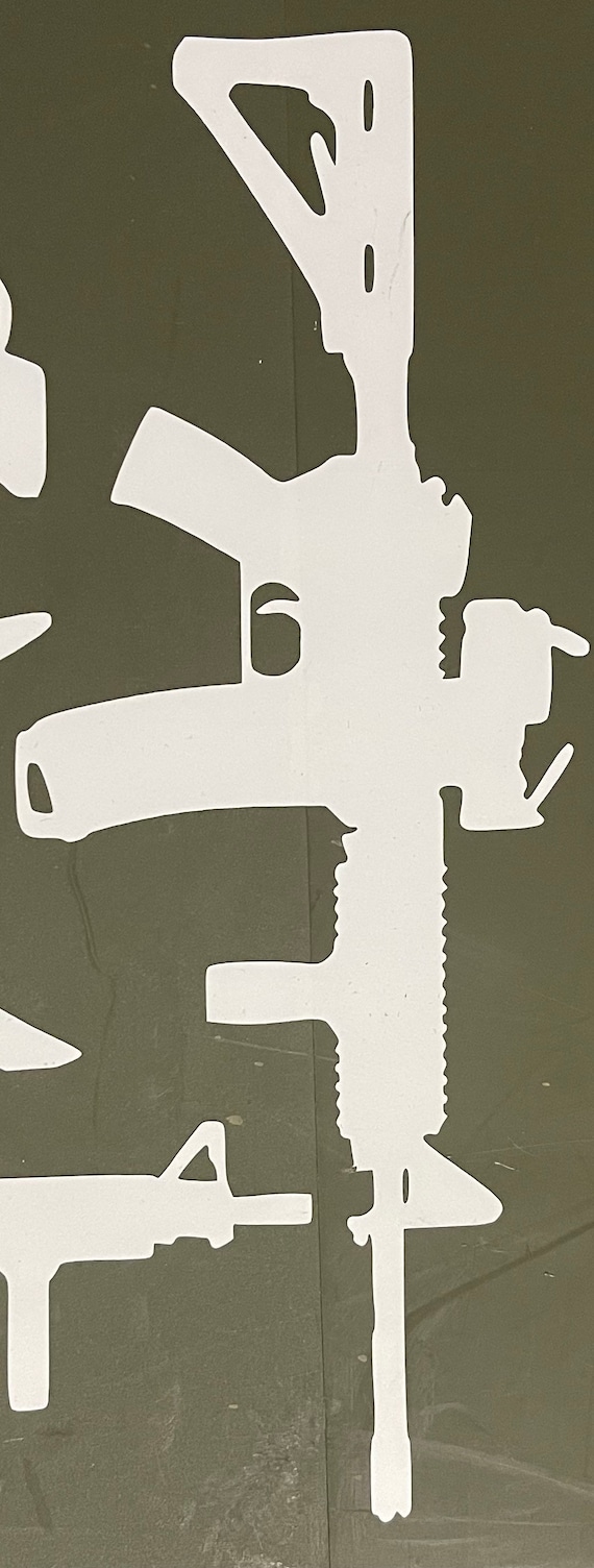 AR15 Vinyl Sticker - Etsy