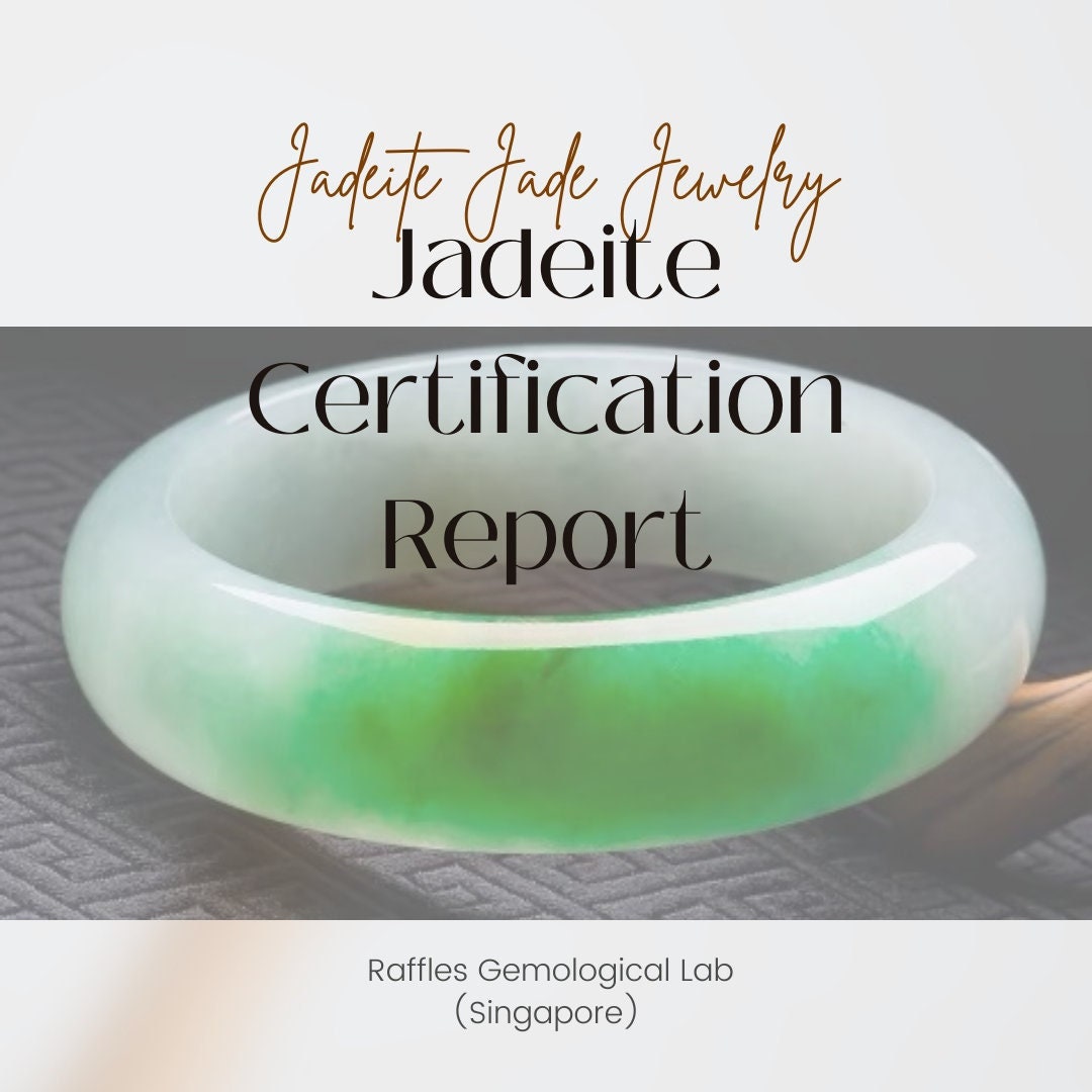 Burmese Grade A Jadeite Jade Identification/ Testing/ Certification ...