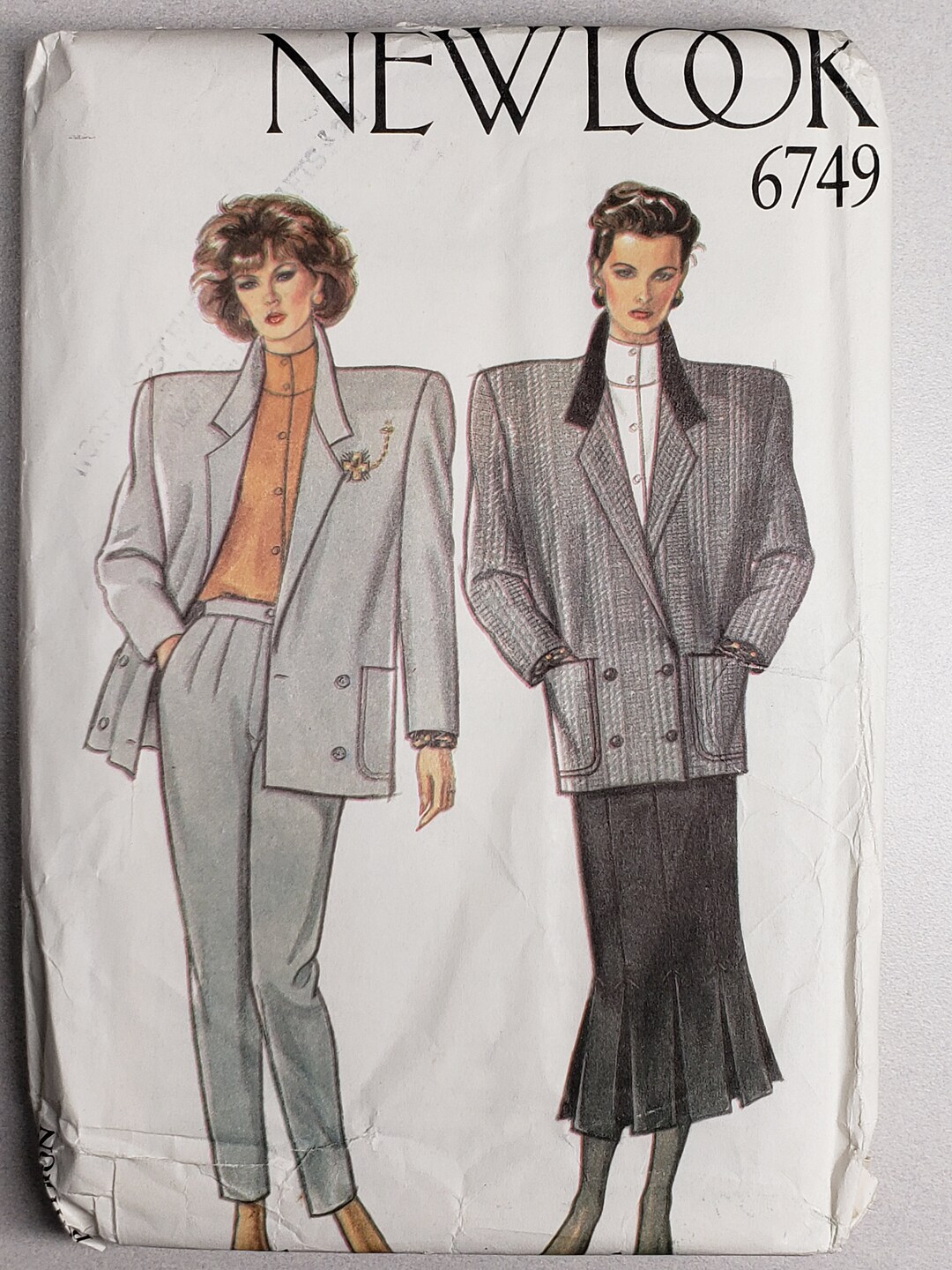 NEW LOOK 6749 Vintage Sewing Pattern Women's Size 8-18 - Etsy