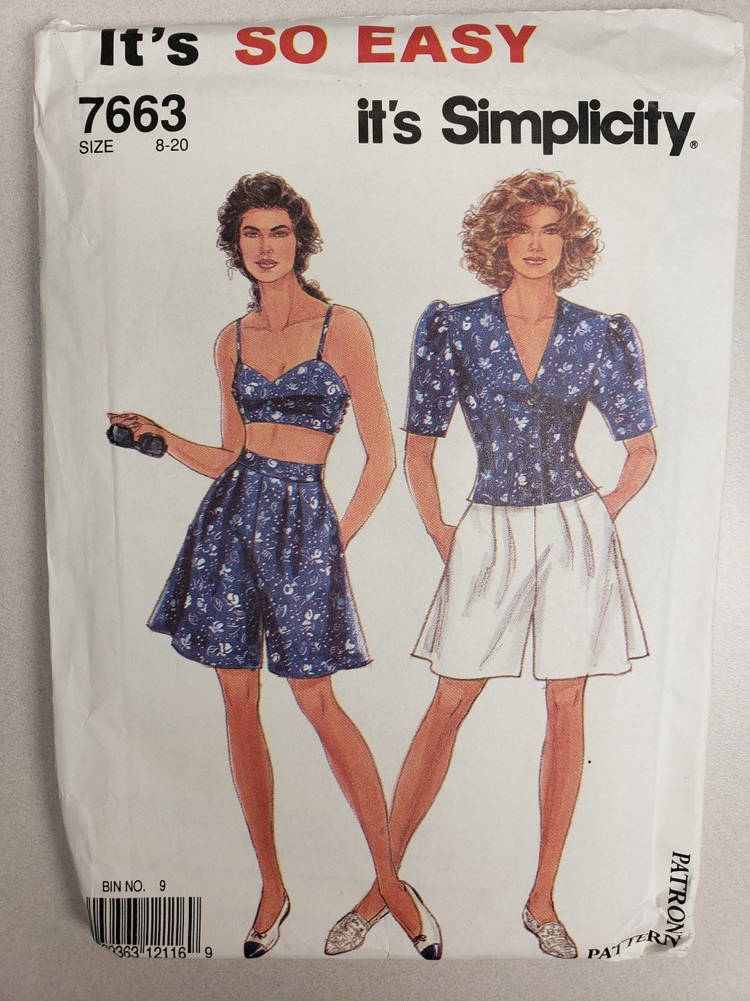 Misses Coordinates, S0 Easy Simplicity Sewing Pattern 7663, Size 8-20 ...