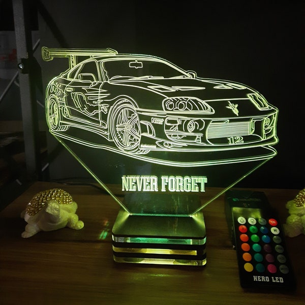 Toyota Supra Cake Topper - Etsy Australia
