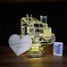 Personalized 3 D Lamp Design,present,gift,birthday,lamp Night,wedding ...